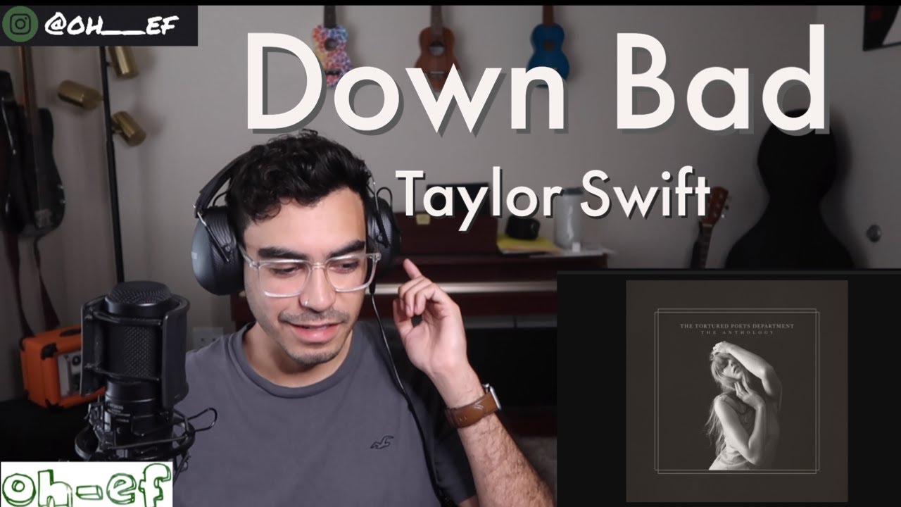 Taylor Swift | Down Bad | REACTION - YouTube