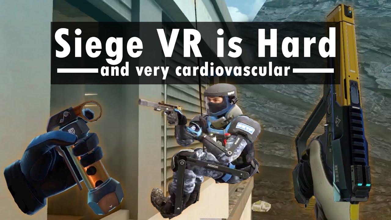 The Siege VR game is Exhausting - Breachers - YouTube