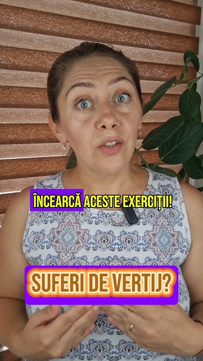 Suferi de vertij? - YouTube
