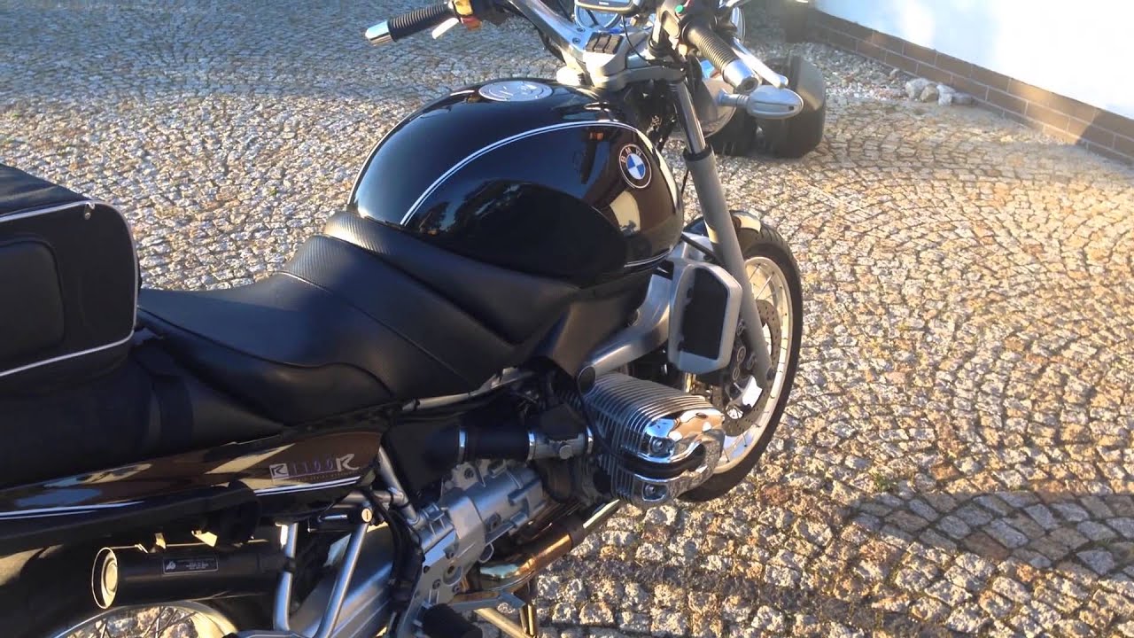 BMW R1100R 75th-Anniversary Edition - engine start - YouTube