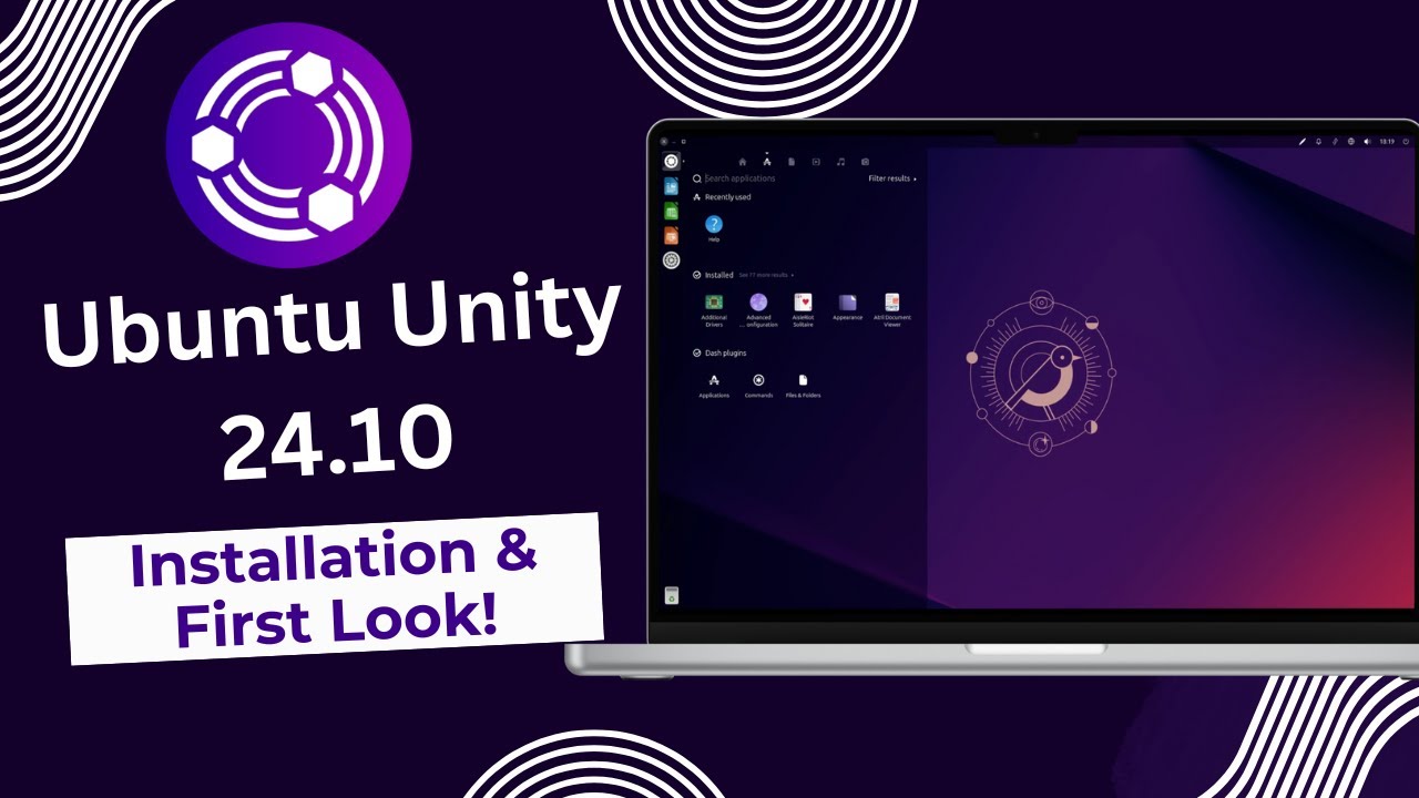 Ubuntu Unity 24.10 : Installation & First Look! - YouTube