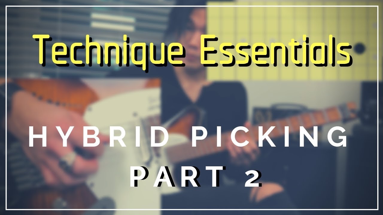 Chicken Pickin' Lesson - Hybrid Picking Breakdown PART 2 - YouTube