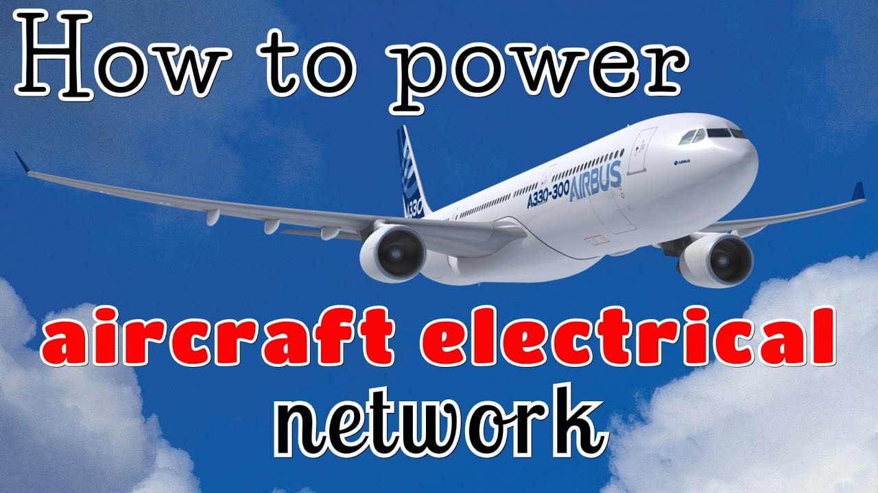 How to power the airplane using ground power unit (GPU)? | A330 - YouTube