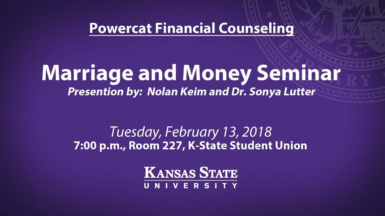 Marriage and Money Seminar | Powercat Financial Counseling - YouTube