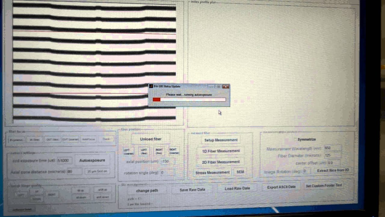 Interfiber Analysis IFA-100 - YouTube