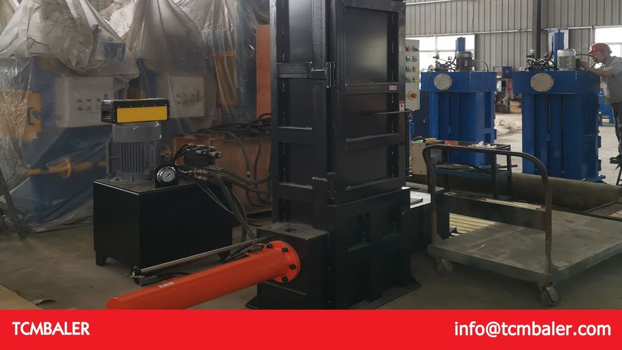 used clothes compactor machine for sale - YouTube