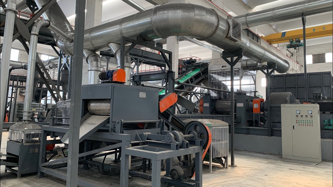 High Capacity Crumb Rubber Plant - YouTube