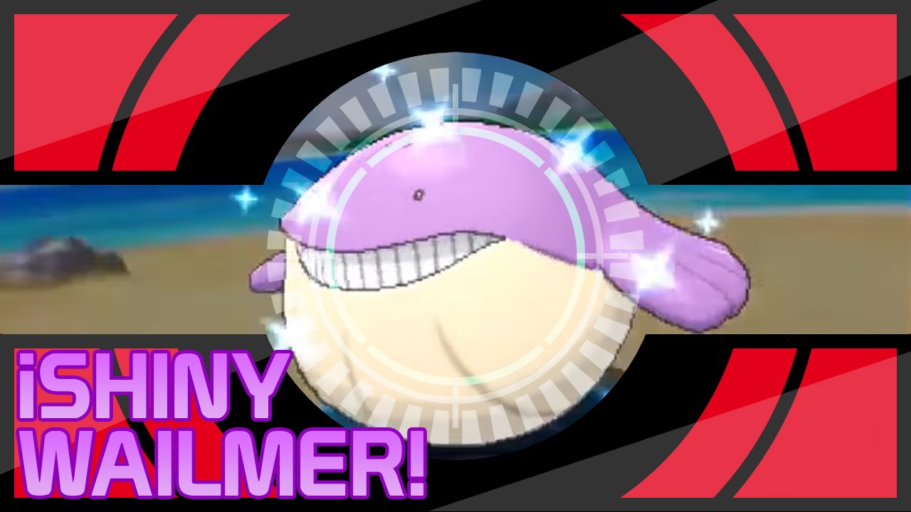 ¡Wailmer shiny! Reacción en vivo, 8 cadenas de pesca - YouTube