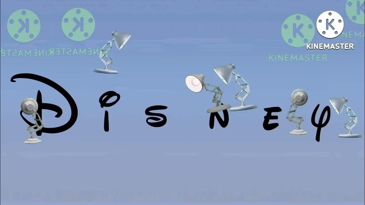 Six Luxo Lamps Spoof Disney Logo Remake - YouTube