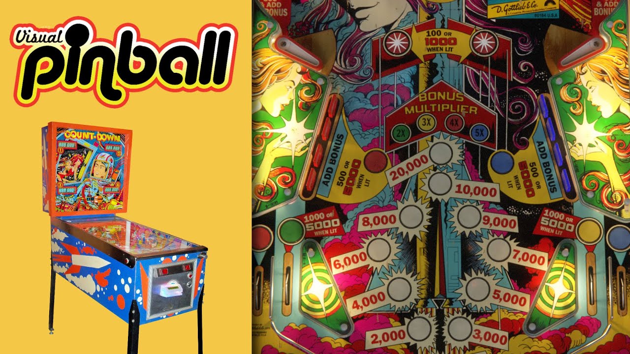 Count-Down (Gottlieb 1979) - Visual Pinball - YouTube