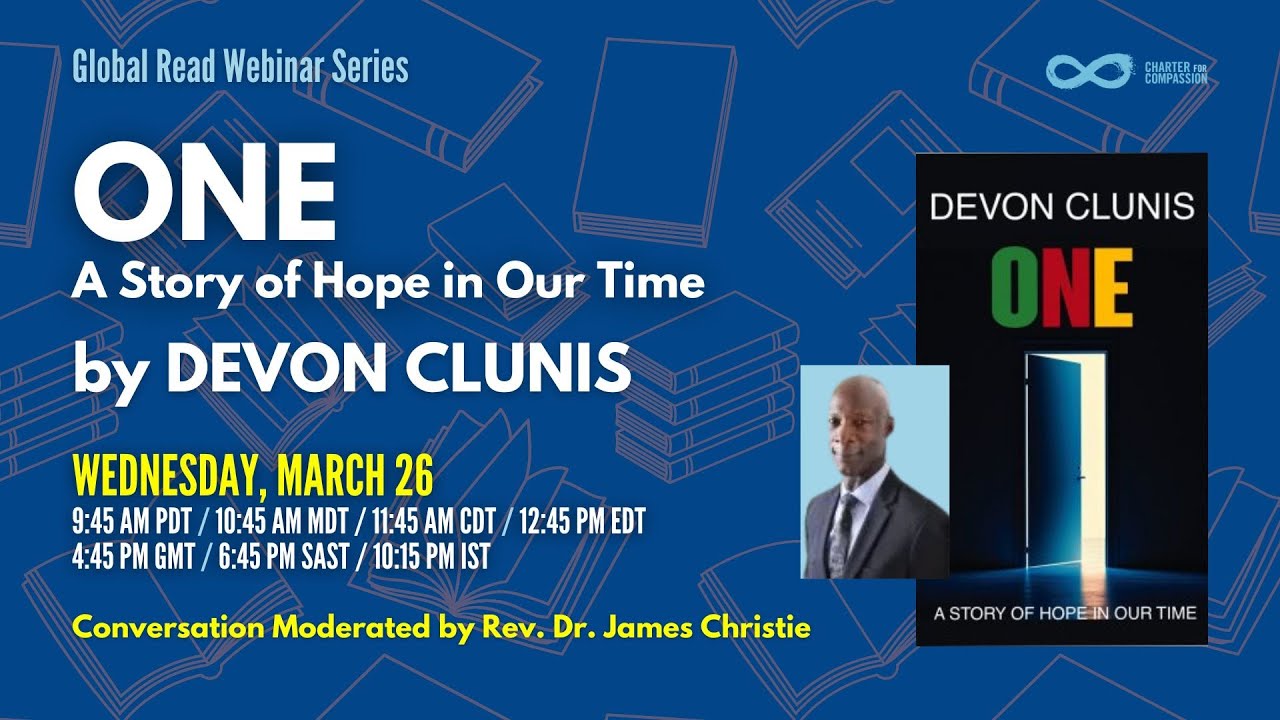 Global Read: One: A Story of Hope in Our Time by Devon Clunis - YouTube