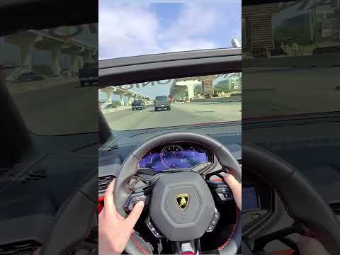Lamborghini Huracan EVO Spyder Acceleration POV