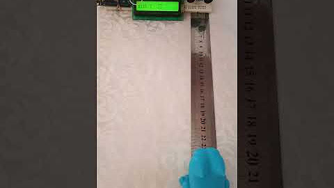 Ultrasonic Distance Alert using Arduino - YouTube