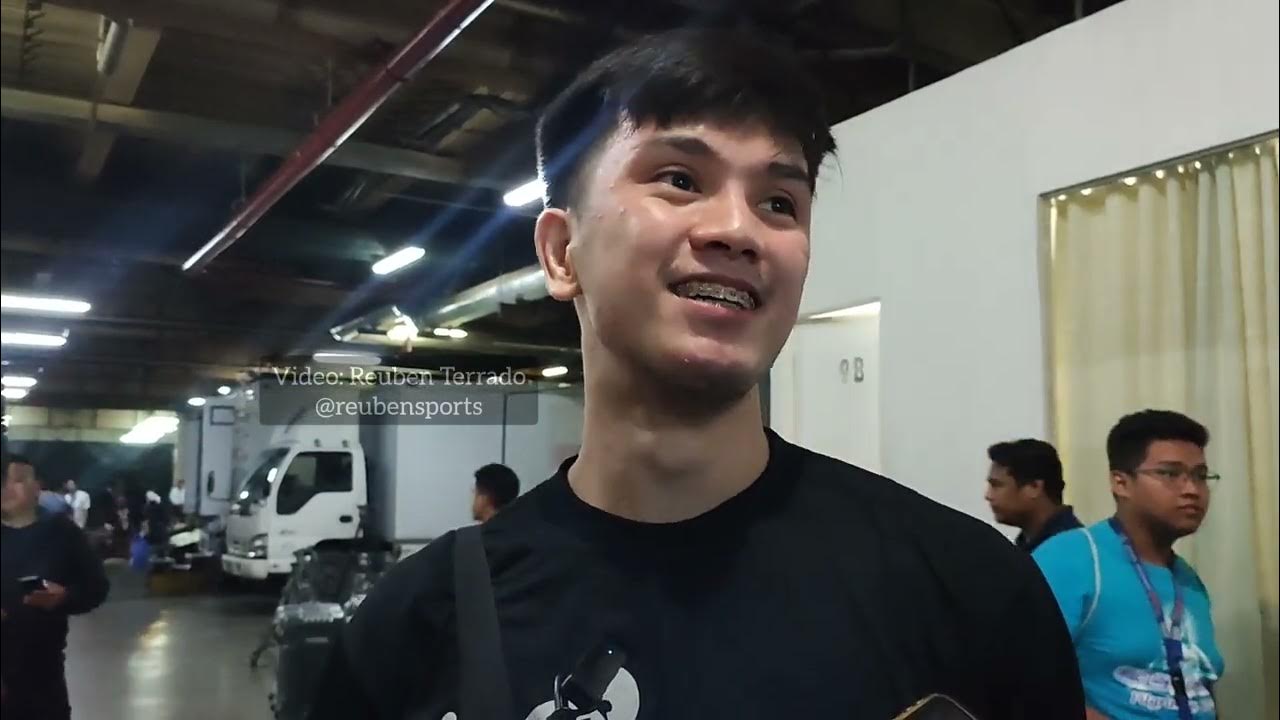 WELCOME TO THE PBA | Adrian Nocum interview after impressive debut with Rain or Shine - YouTube