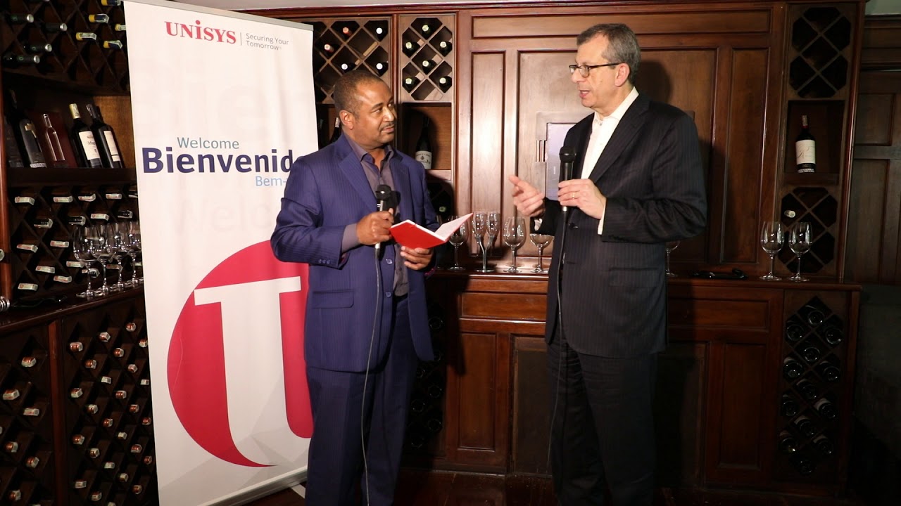 Peter Altabef of Unisys visits Colombia - YouTube