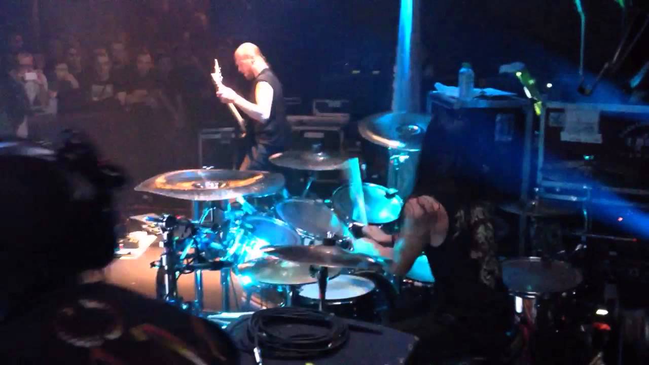 Tim Yeung - Morbid Angel "The Lions Den" live drum cam Paris - YouTube