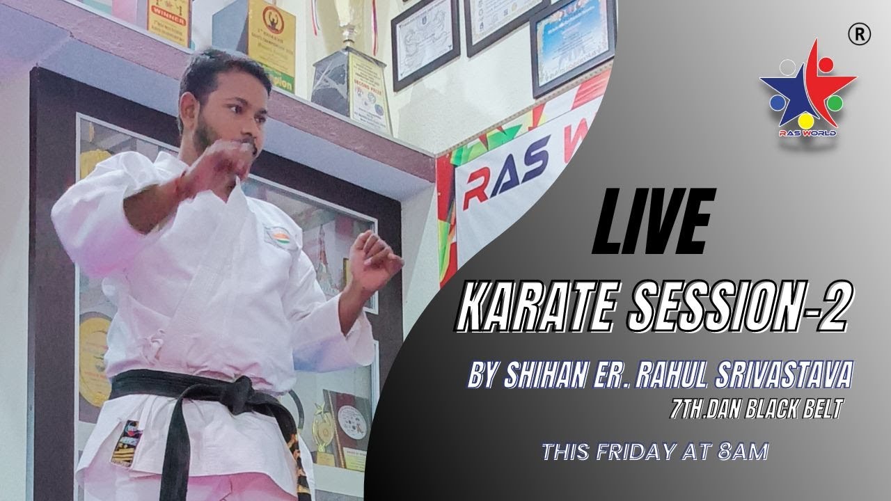 Live karate session-2 | 20 Jan 2023 | Karate for beginners #martialarts ...