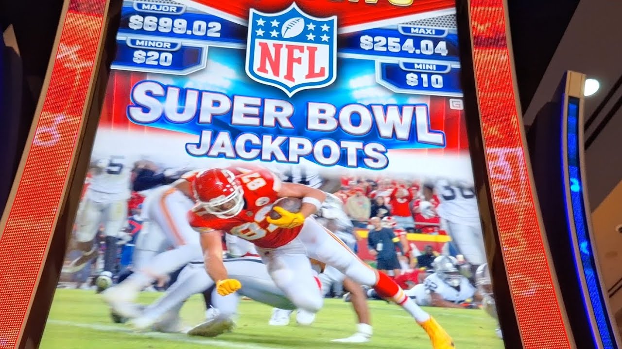 NFL Super Bowl Jackpots Slot Machine @ Horseshoe Indianapolis!!! - YouTube