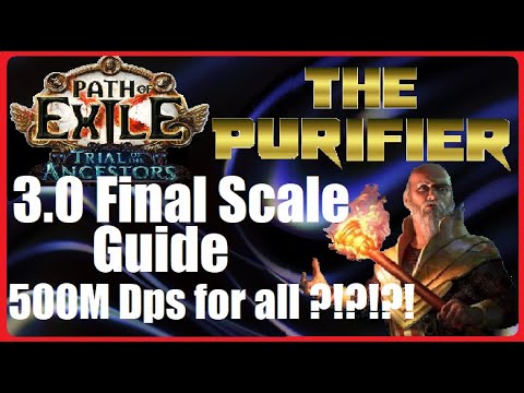 PoE 3.22 THE PURIFIER. The final guide! In depth, tatoo/gear/stats ...