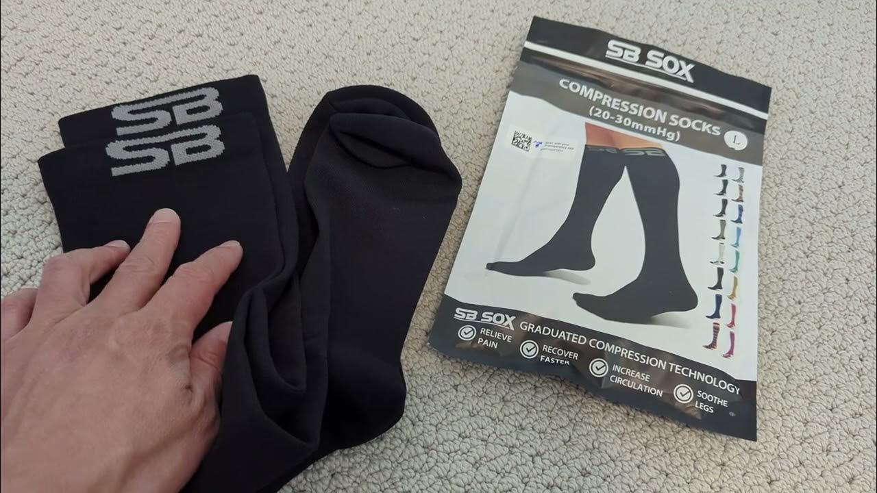 SB SOX Compression Socks (20-30mmHg) for Men & Women – Amazon Review - YouTube