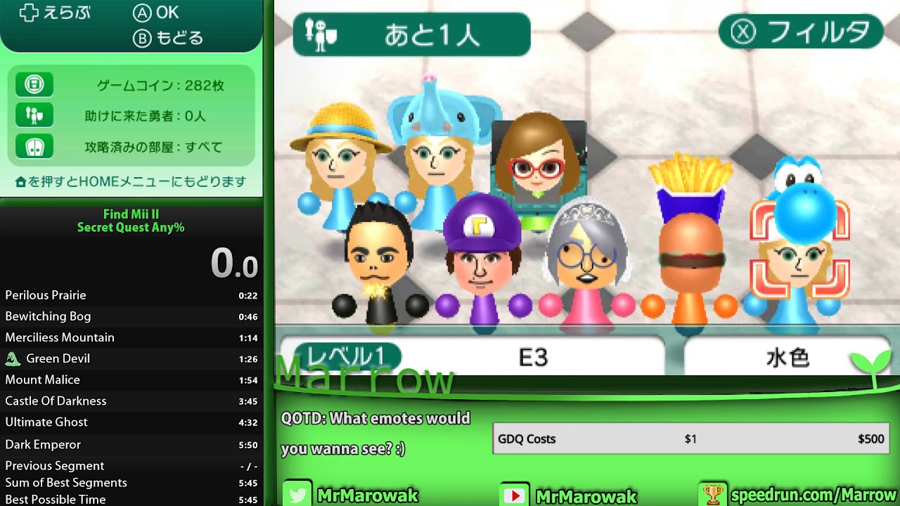 Find Mii II Live Main/Secret Quest Guide - YouTube