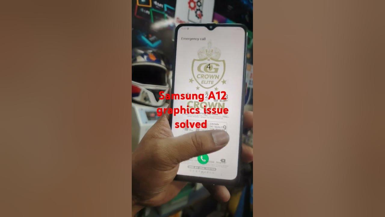 Samsung A12 graphics issue solved #pocox3 #PocoX2 #note11 ##google - YouTube