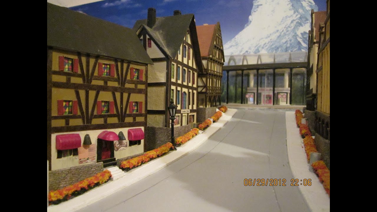 Miniature Flowers scale model - YouTube