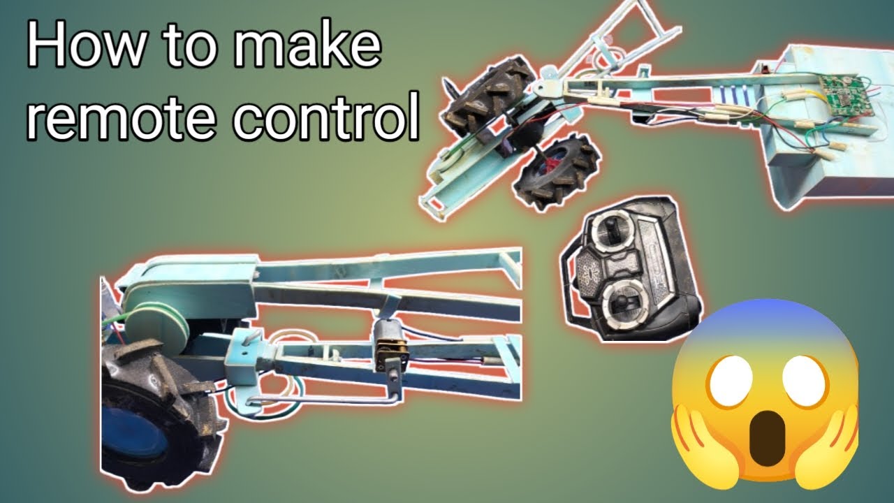 How to make a remote control steering wheelរបៀបធ្វើកូនគោយន្តបញ្ជា - YouTube