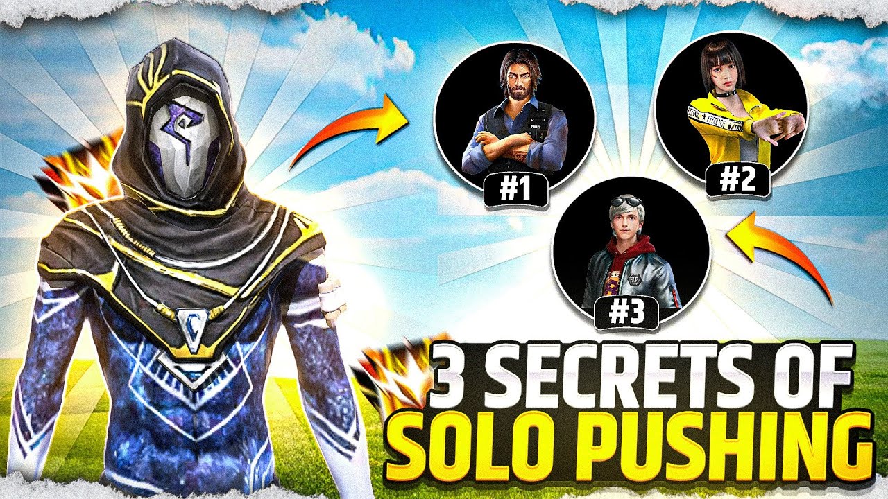 3 Secret Tricks Of Solo Rank Push | Solo Rank Push Tips And Tricks ...