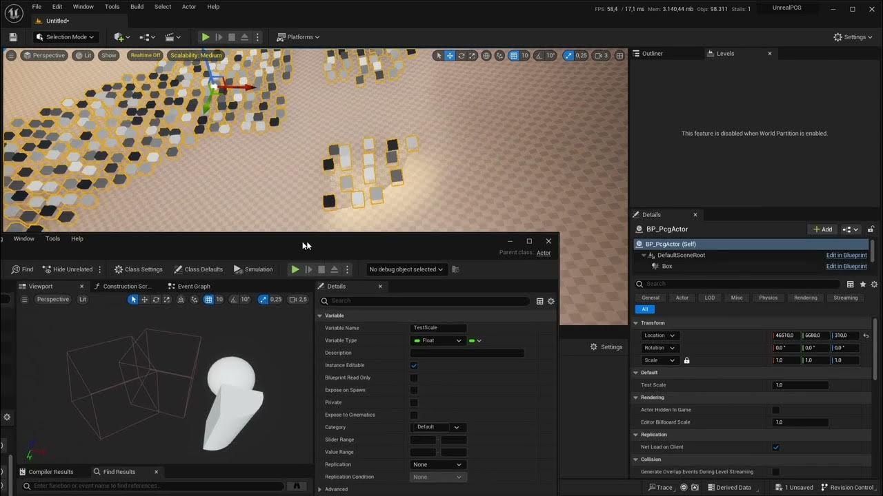 Pcg Custom Actor And Attributes Unreal 52 Tutorial Part 5 Youtube