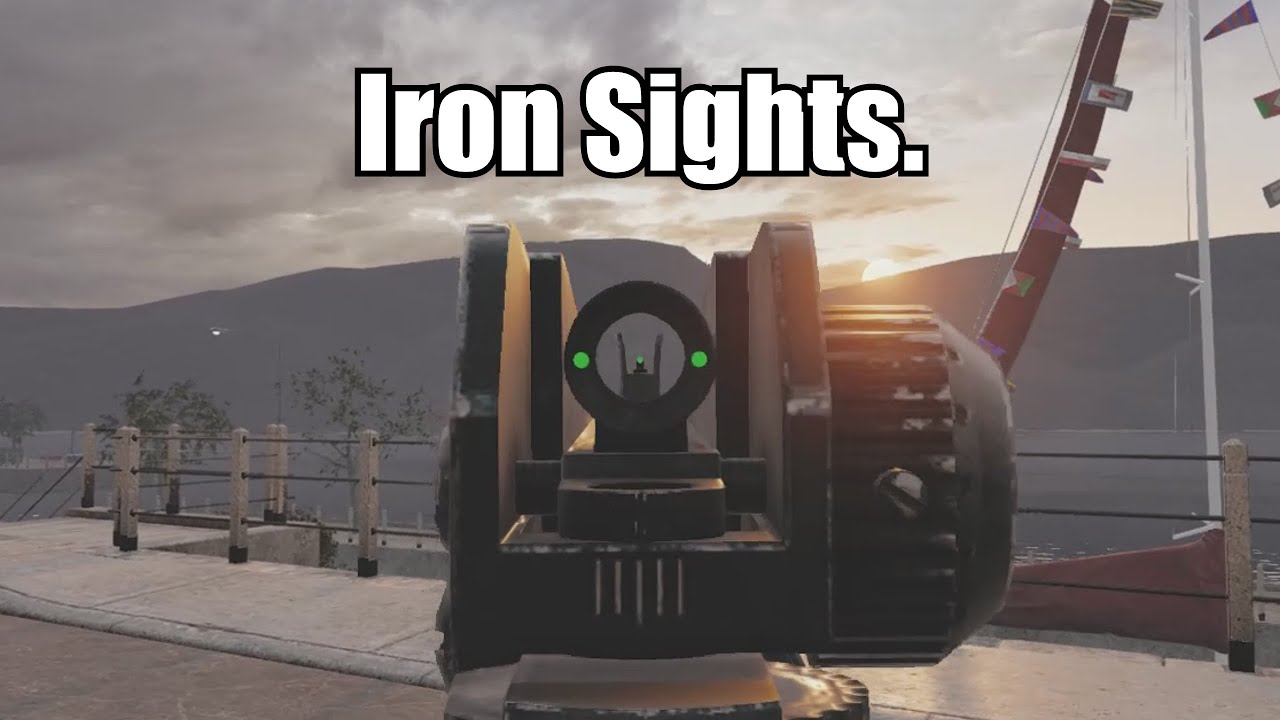 [R6S] Iron Sights. - YouTube
