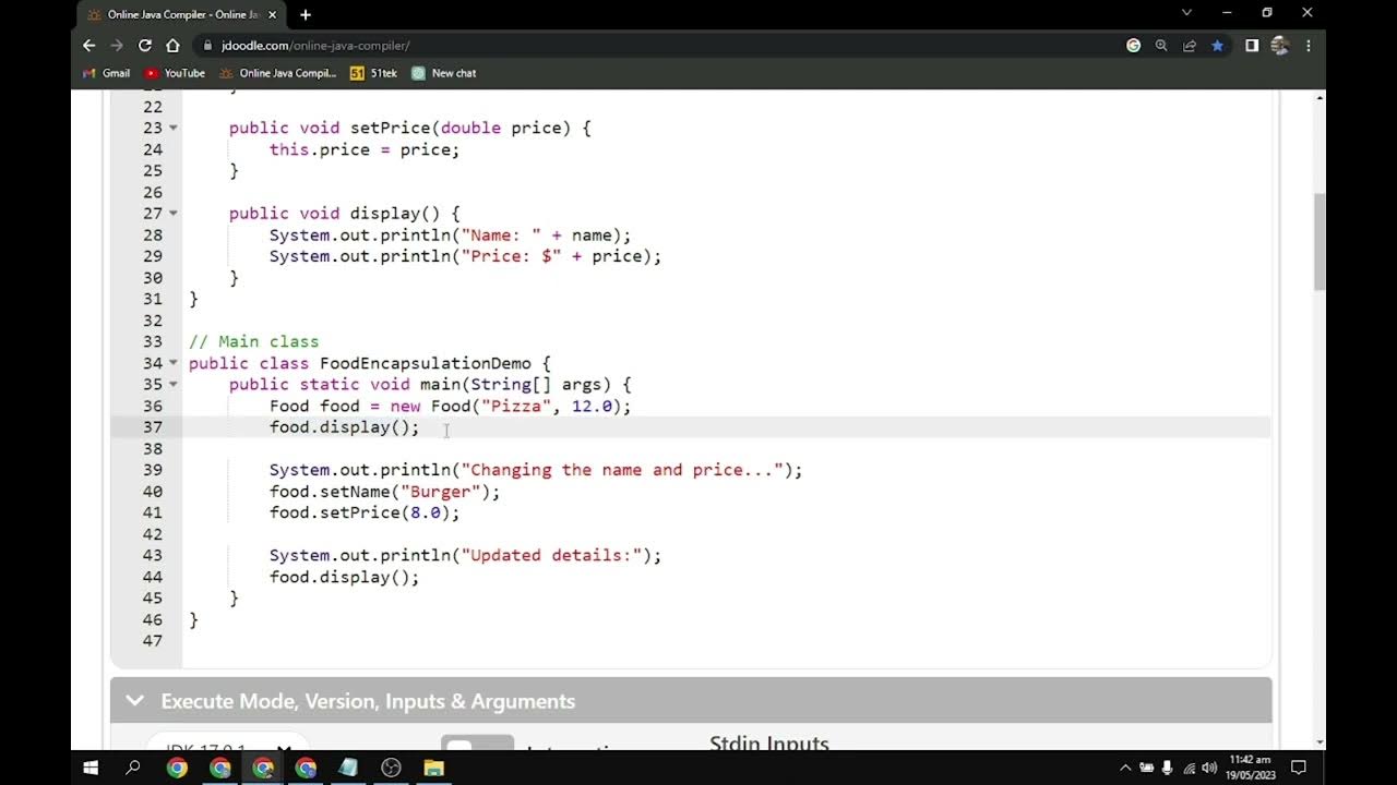 Encapsulation in OOP - YouTube