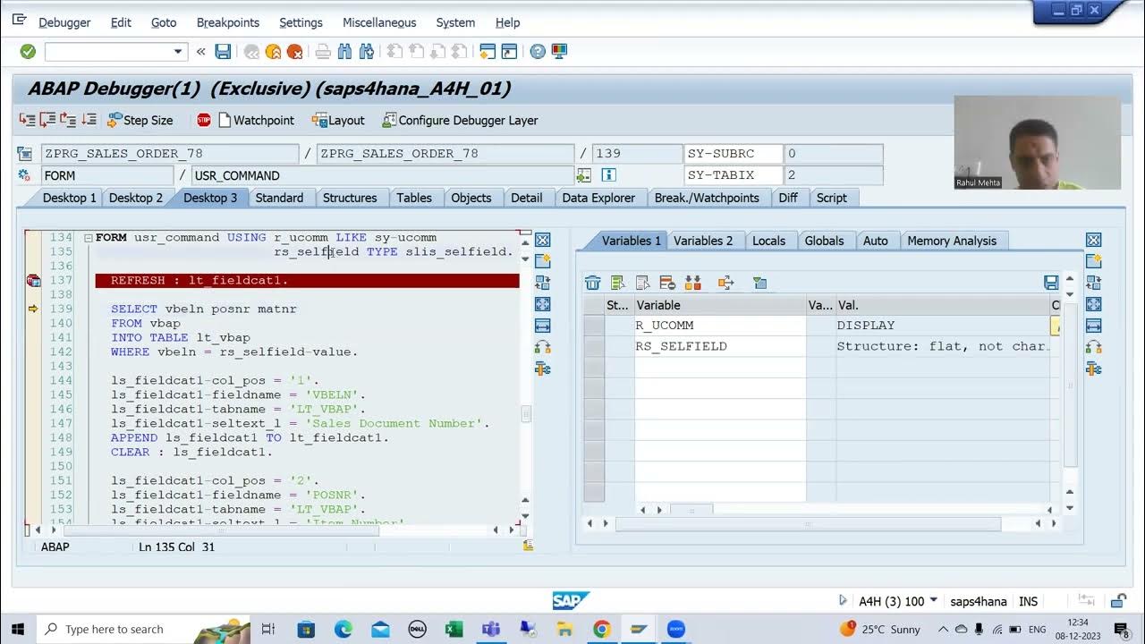 29 - ALV - Interactive ALV - User Command - Bug Analysis - YouTube