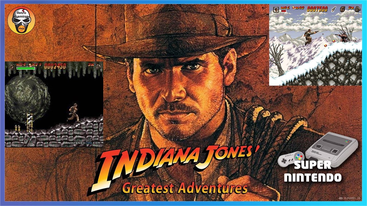 Indiana Jones' Greatest Adventures - Super Nintendo gameplay on Mister ...