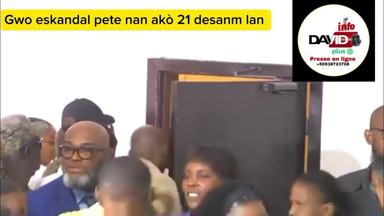 Sa pirèd ! Gwo eskandal Eklate nan akò 21 desanm lan ! gad sa yo fé AK ...