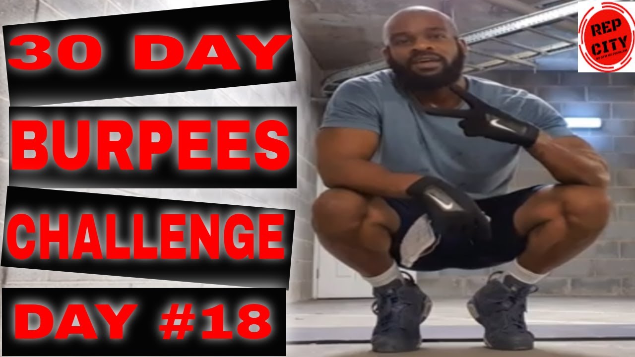 100 Prison Style Burpees For 30 Days Challenge [Day #18] - YouTube