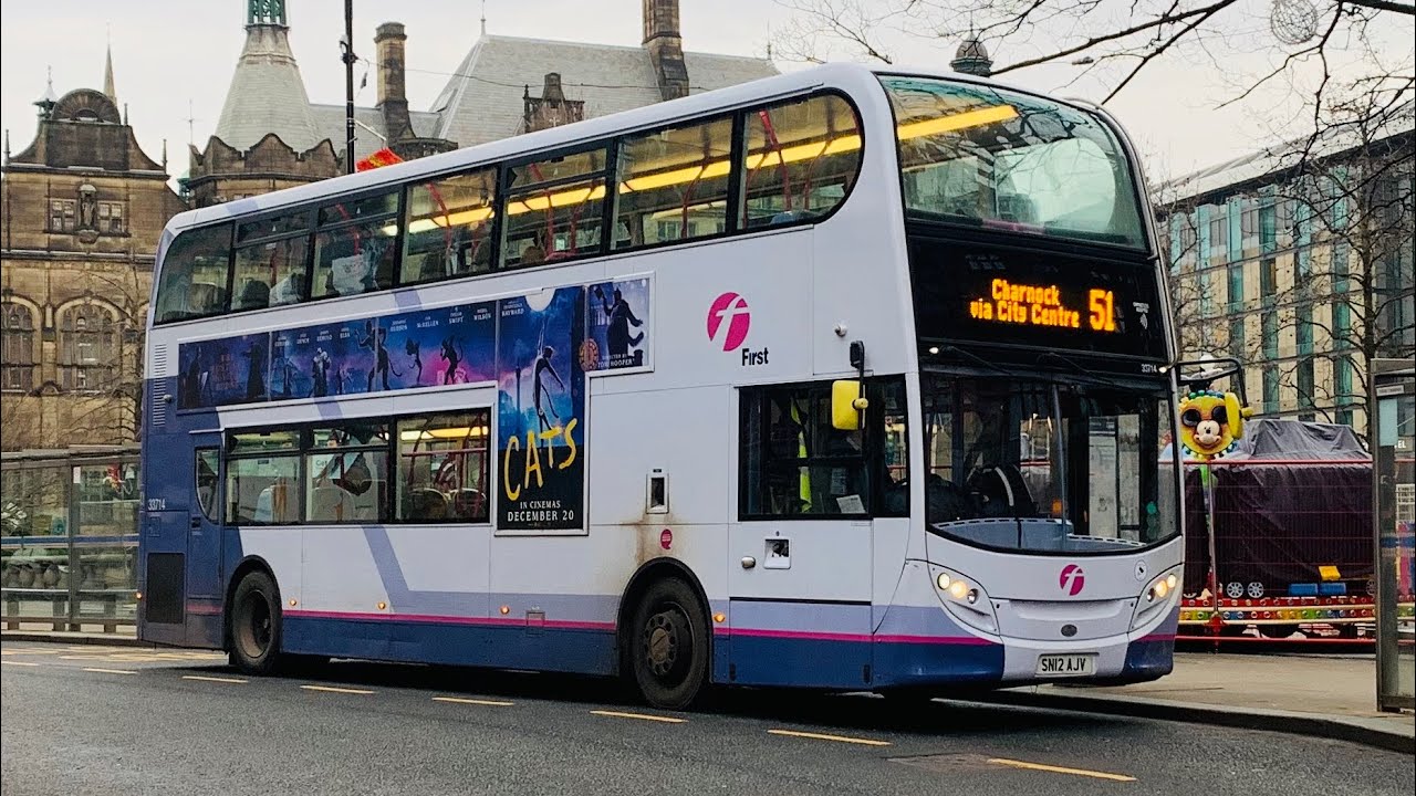 New First Bus Sheffield X First Manchester 33714 On 51 From Lodge Moor new-first-bus-sheffield-x-first-manchester-33714-on-51-from-lodge-moor