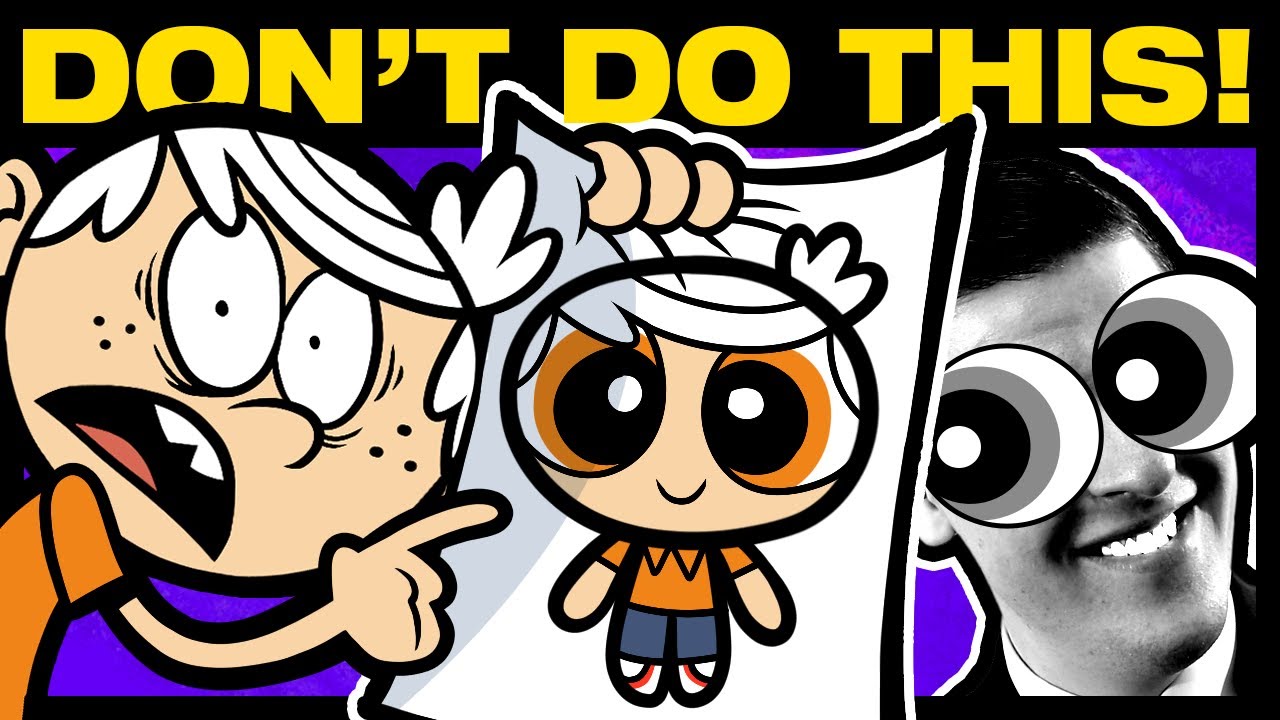 Nickelodeon Posted More TERRIBLE Art (So I Fixed It) - YouTube