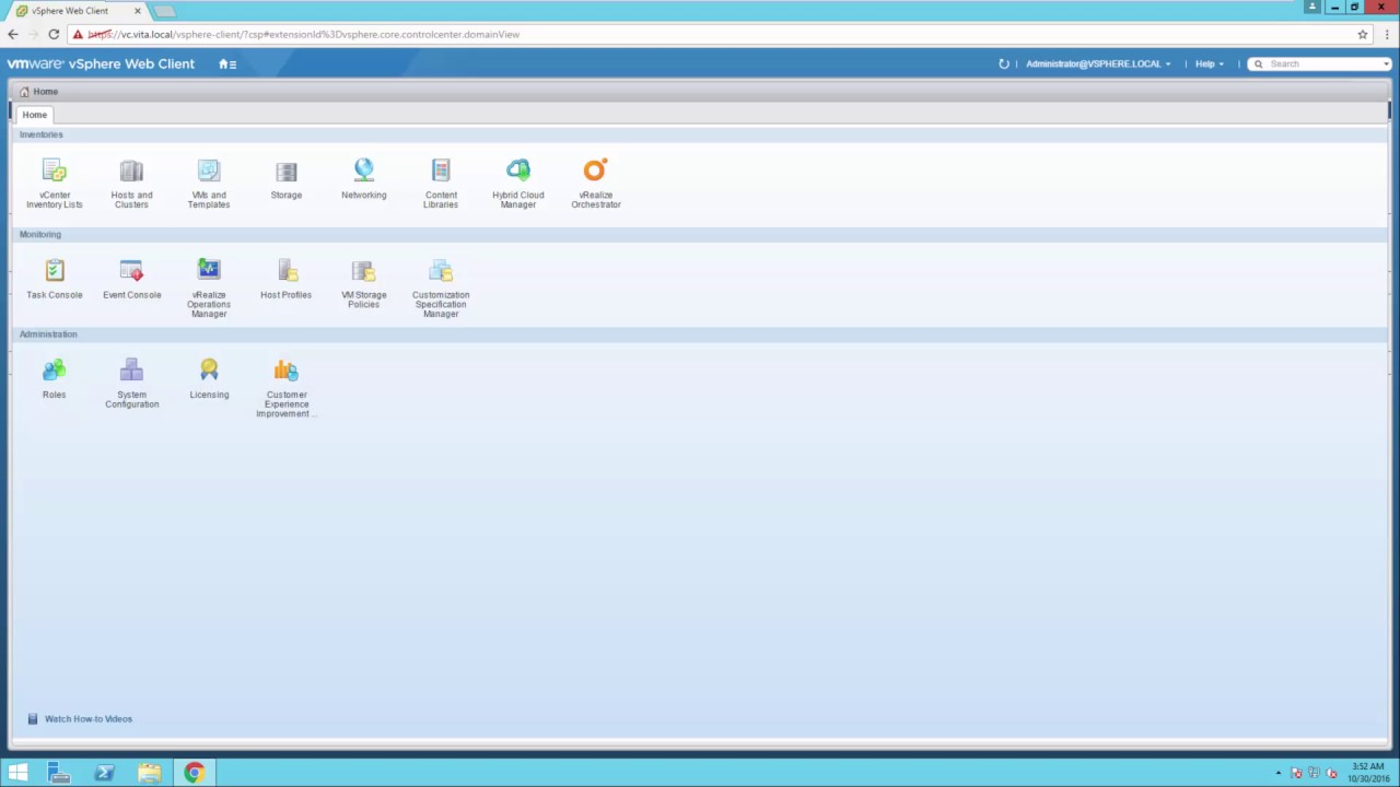 VMware vSphere 6 Lab - Lab 13 - How to add domain users to SSO in ...