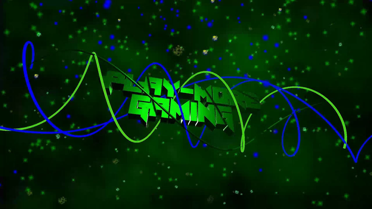 3D INTRO FOR GAMING CHANNEL - YouTube