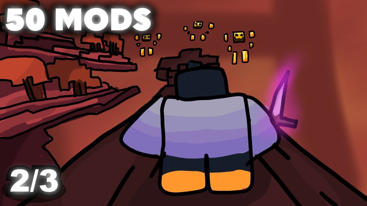 MINECRAFT WITH 50 MODS (2/3) - YouTube