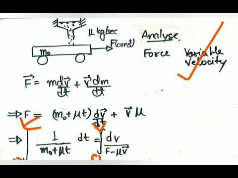 Variable Mass System Made Very Easy - YouTube