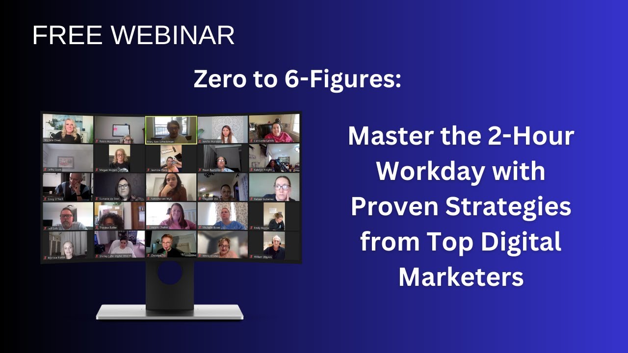 Zero to 6-Figures: Master the 2-Hour Workday with Proven Strategies ...