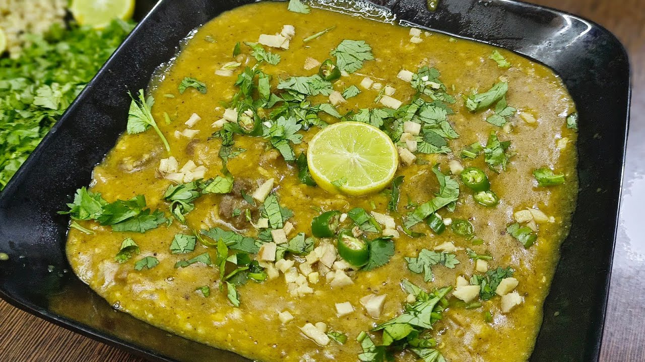 Special Mutton Halim/Restaurant style mutton halim @flavour with manju ...