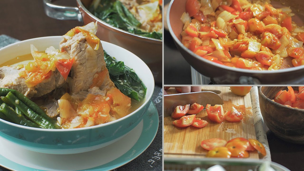 Kinamatisang Pork Spare Ribs - YouTube