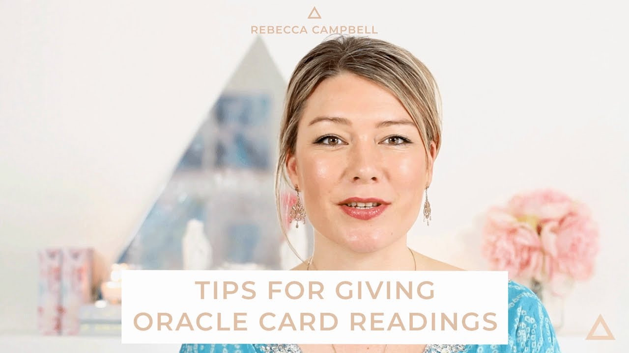 Tips For Giving Oracle Card Readings Youtube