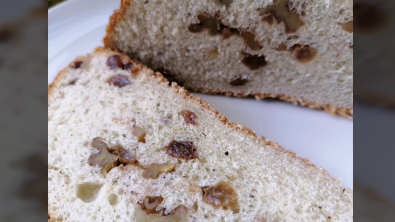 Receta de pan de pasas y nueces - YouTube
