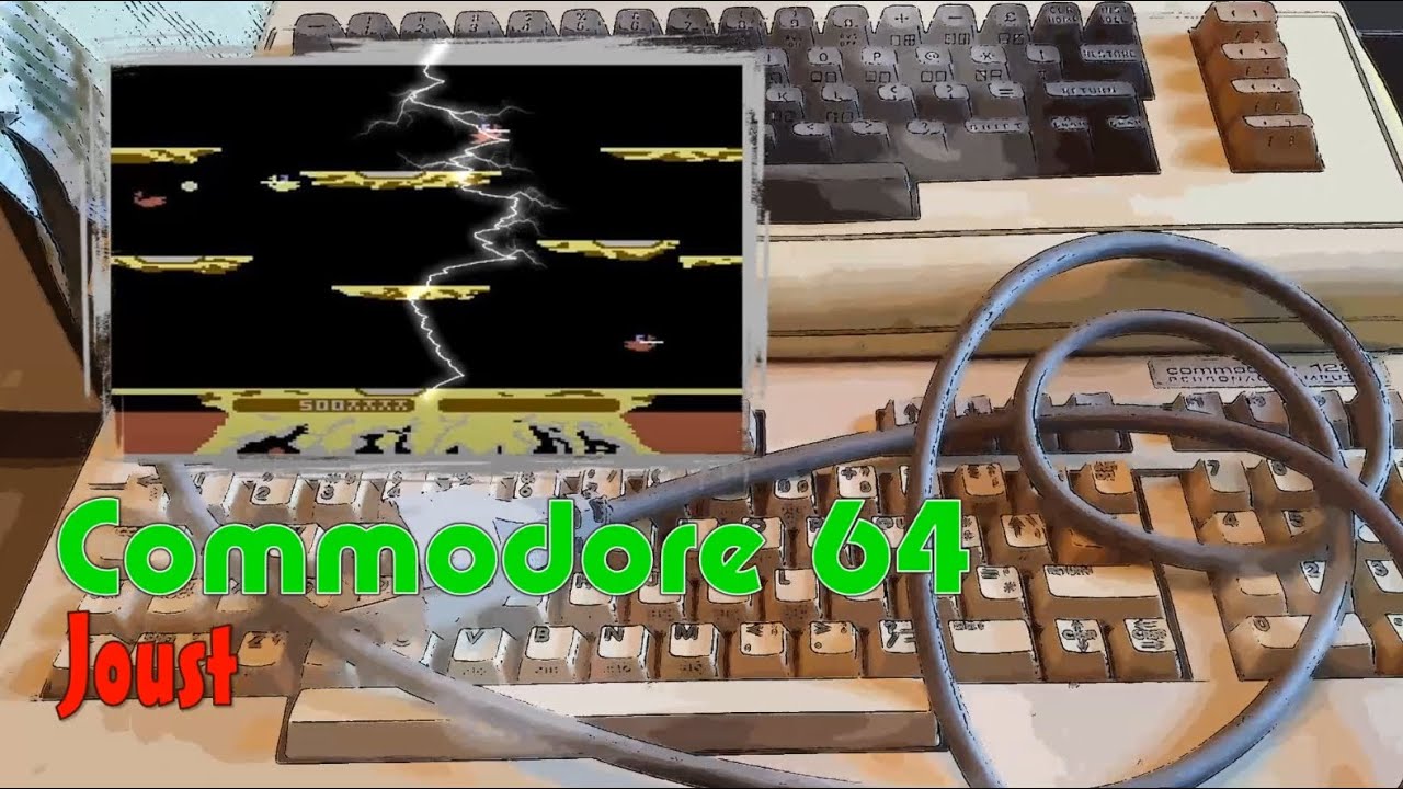 Commodore 64 -=Joust=- - YouTube
