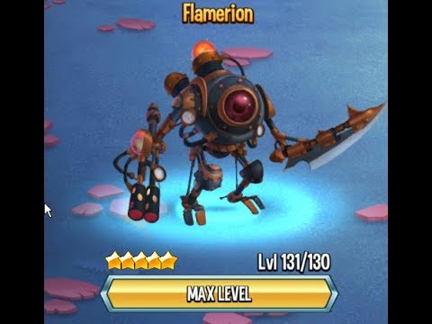 Monster Legends - FLAMERION (lvsl 131) Too Strong for a Monster - YouTube