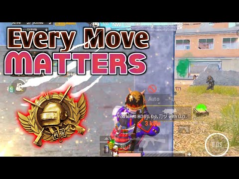 Every Move Matters - Pubg Mobile GamePlay| Competitive Level Intense ...